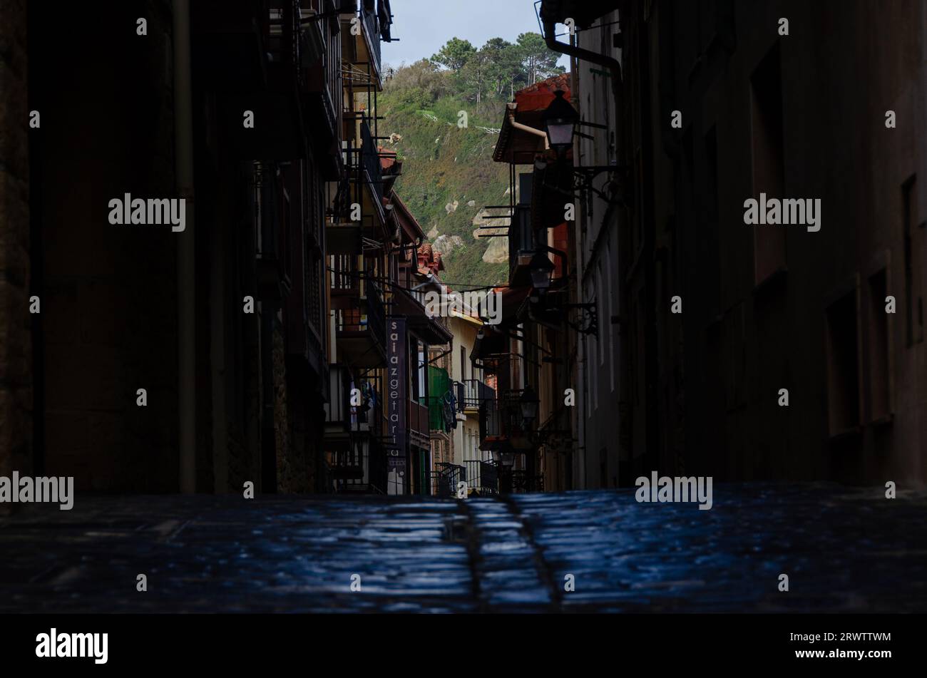 Traditional houses of basque country hi-res stock photography and ...