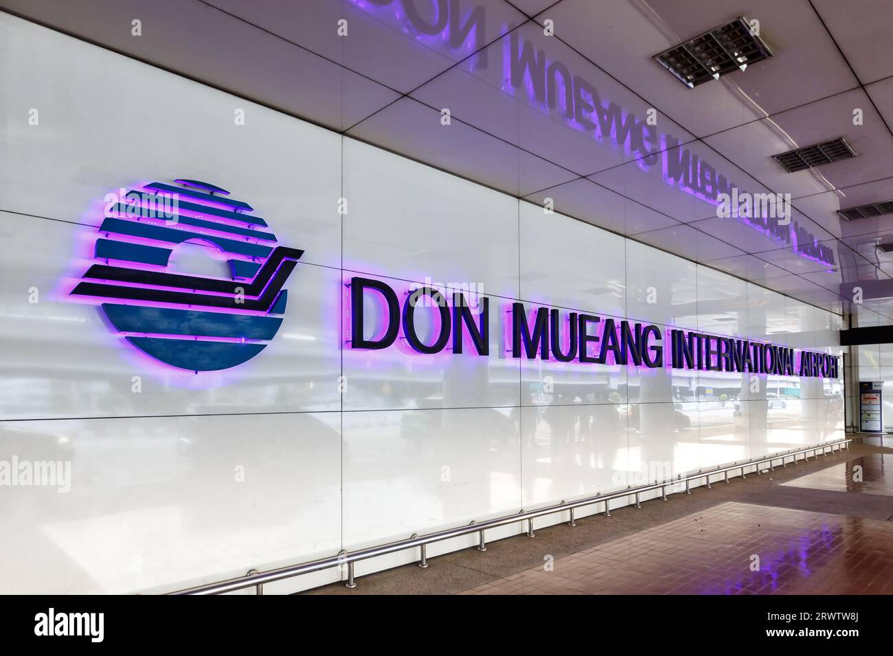 Bangkok, Thailand - February 14, 2023: Don Mueang DMK International ...