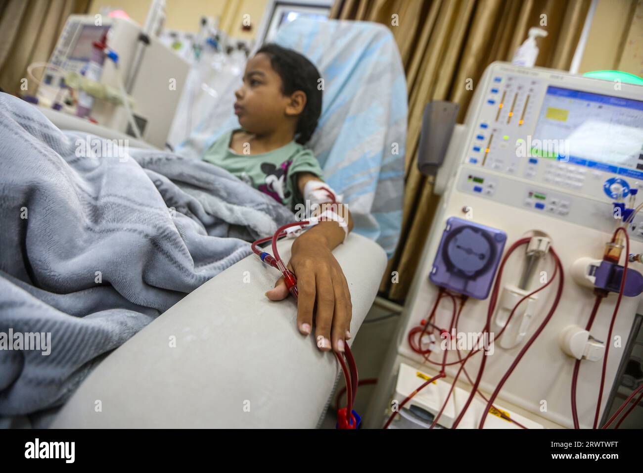 Gaza City, Palestinian Territories. 21st Sep, 2023. Tala Al-Sawafiri, a ...