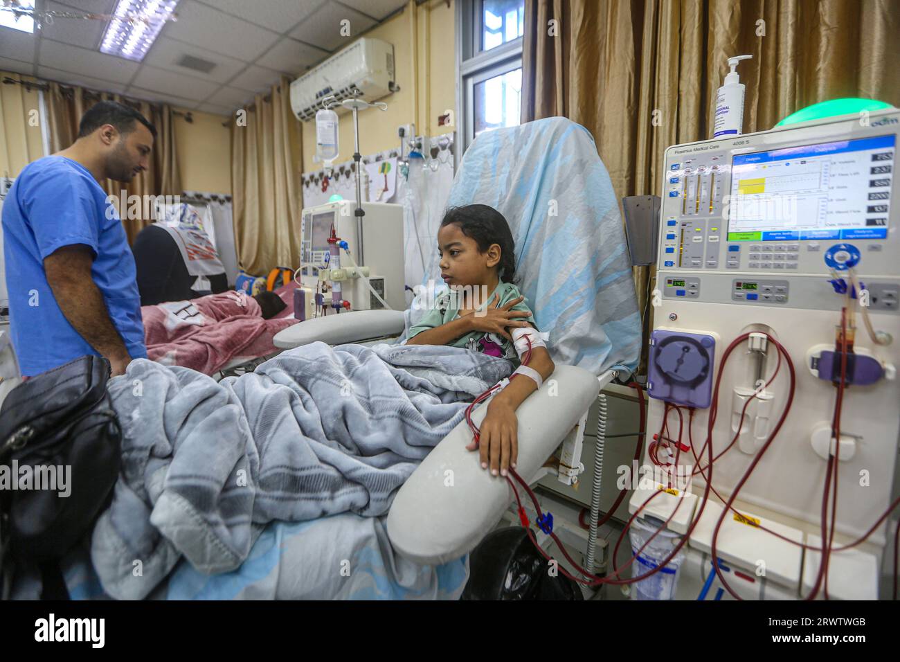 Gaza City, Palestinian Territories. 21st Sep, 2023. Tala Al-Sawafiri, a ...