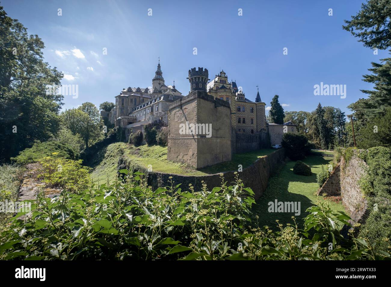 Liberec Region, architecture, historical architecture, castle, castle ...