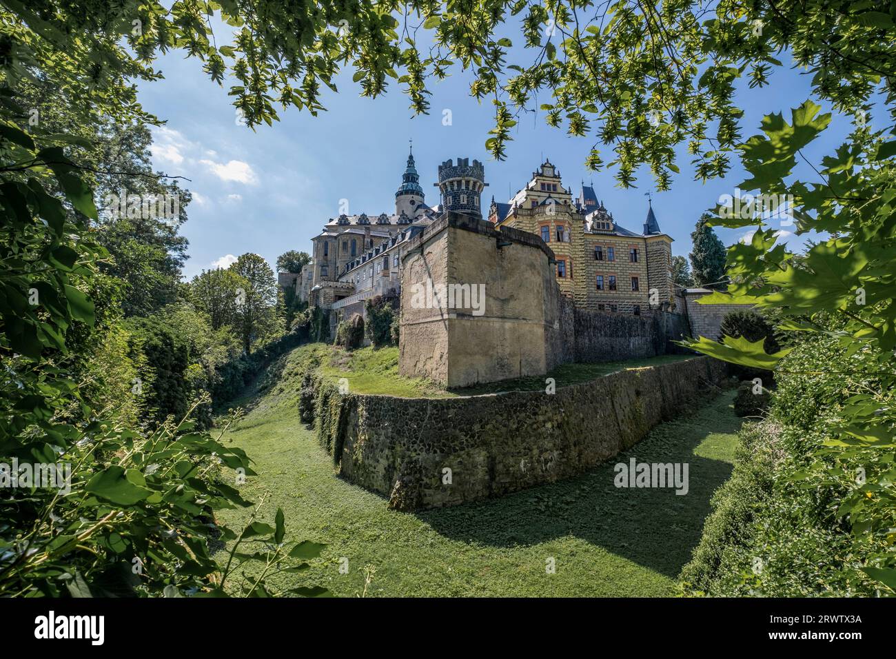 Liberec Region, architecture, historical architecture, castle, castle ...