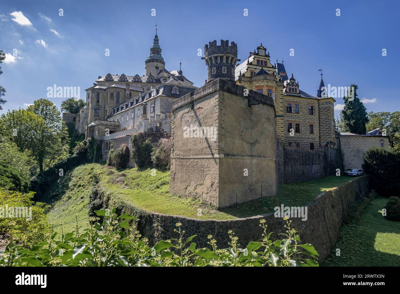 Liberec Region, architecture, historical architecture, castle, castle ...