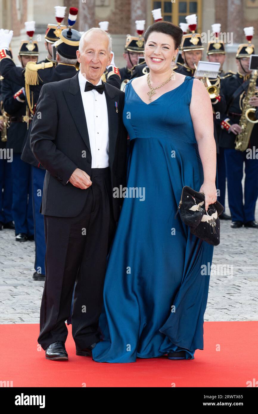 Versailles, France. 20th Sep, 2023. Sir Peter Ricketts and guest ...