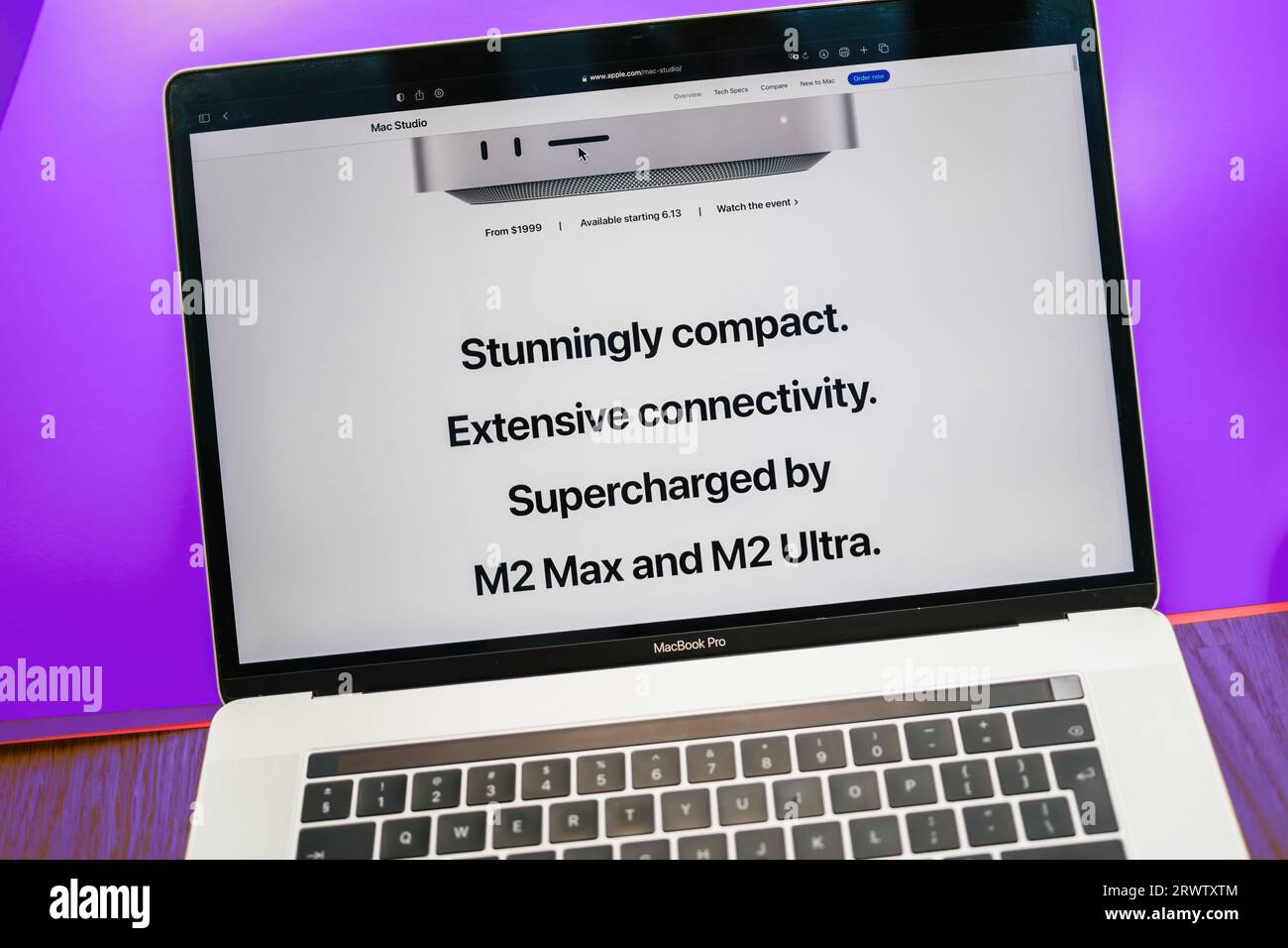 Paris, France - Jun 6, 2023: The message stunningly compact extensive ...