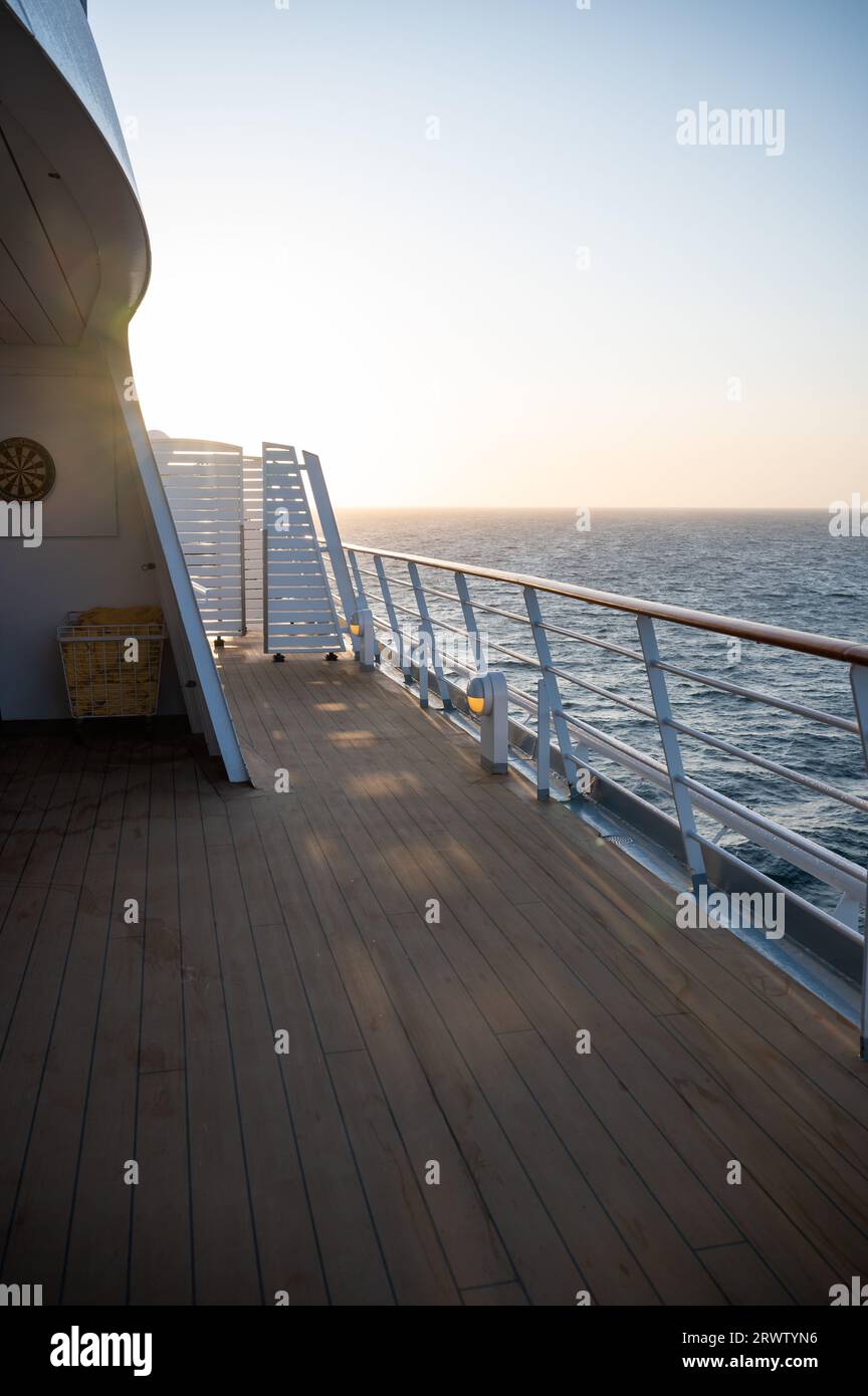 Dock boat during sunset over hi-res stock photography and images - Alamy