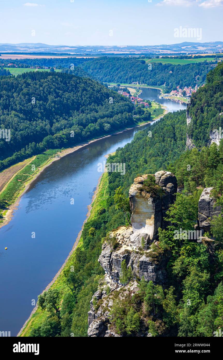 Bastei rocks hi-res stock photography and images - Alamy