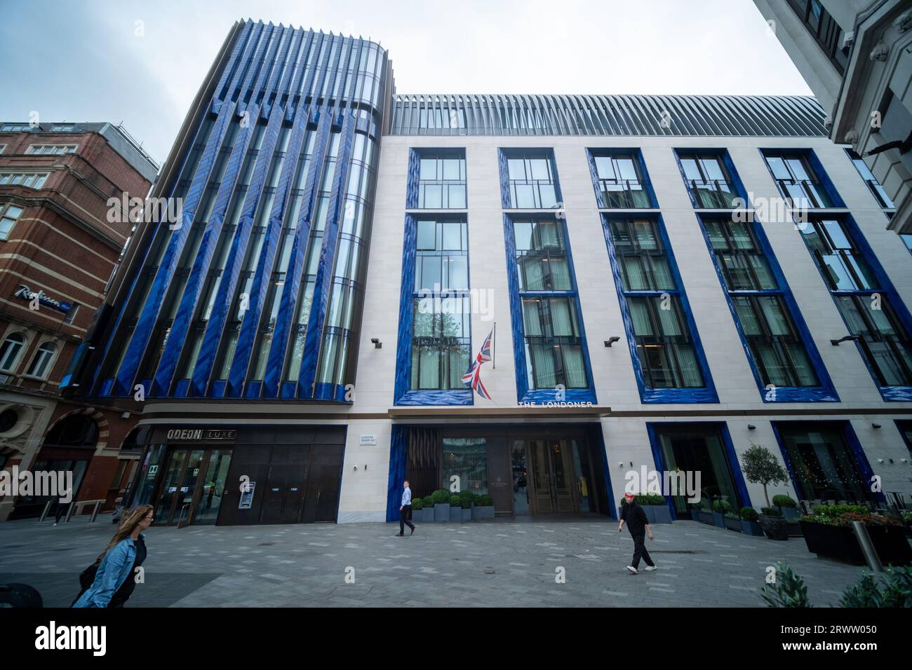 London hotel leicester square hi-res stock photography and images - Alamy