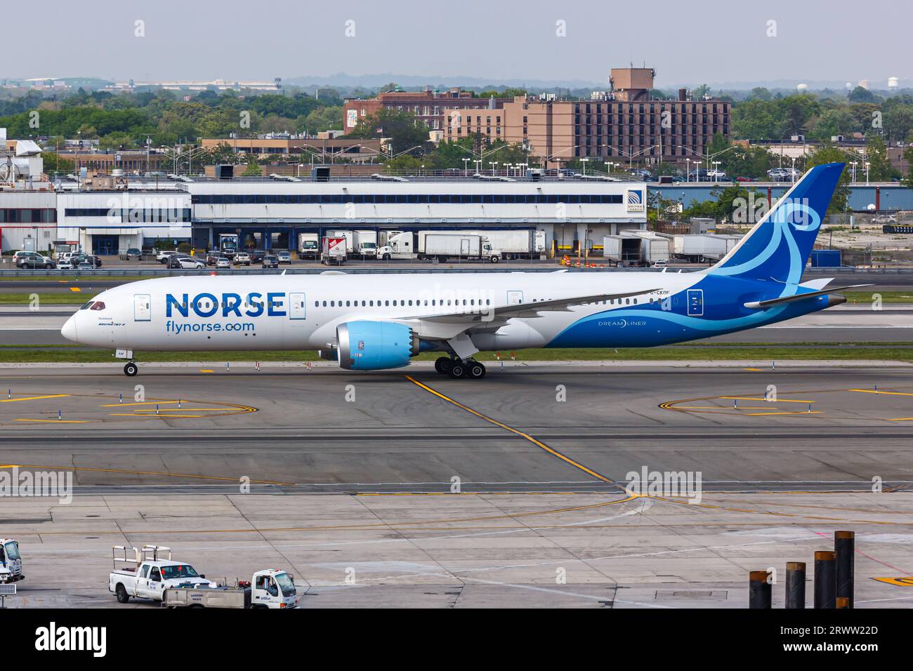 New York, United States - May 12, 2023: Norse Boeing 787-9 Dreamliner ...