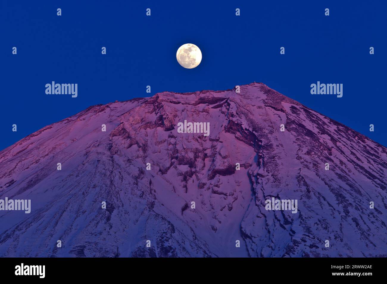 Fuji japan moon hi-res stock photography and images - Alamy