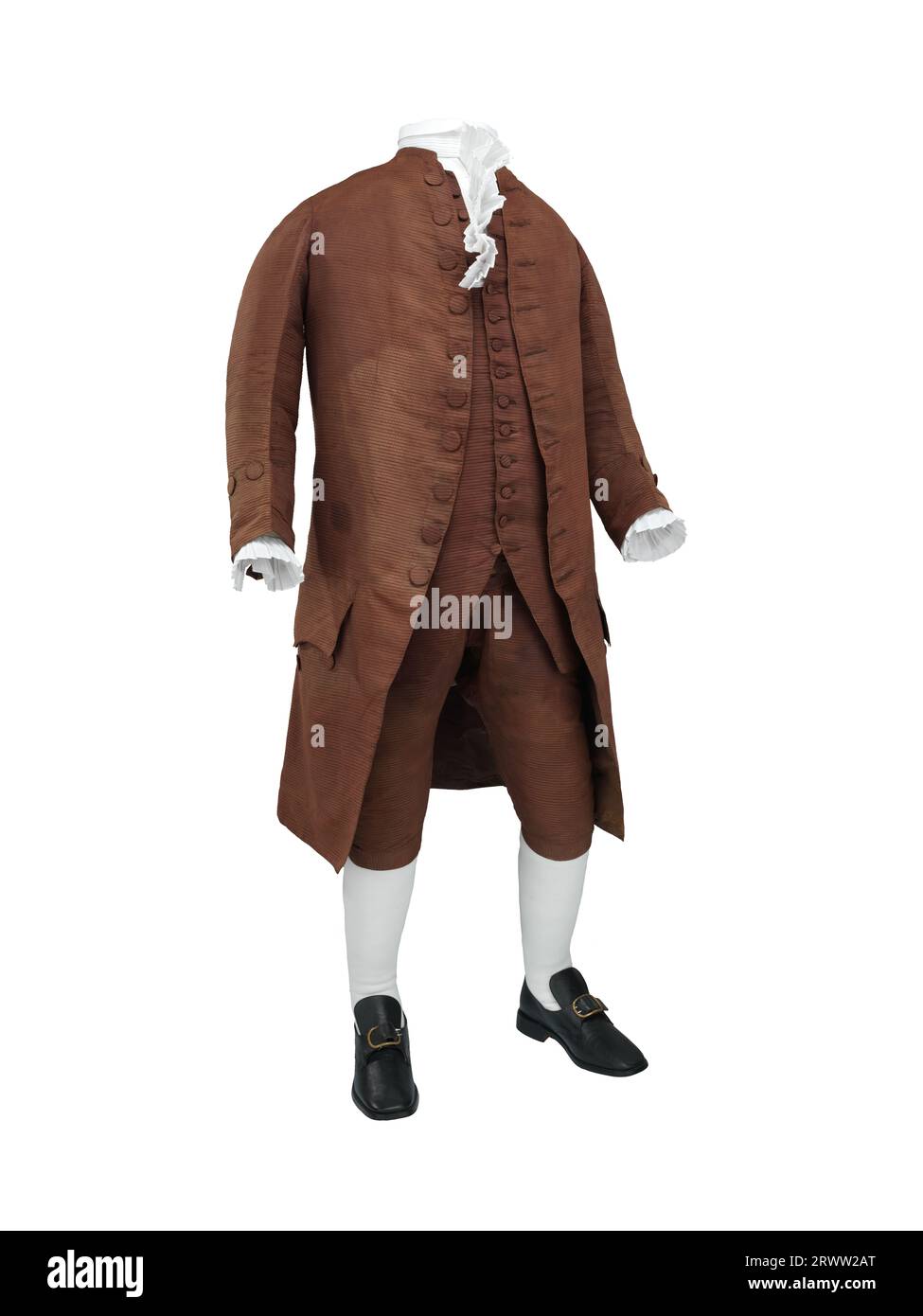 Suit, three-piece, worn by Benjamin Franklin in 1778. 2012.0187.001 ...