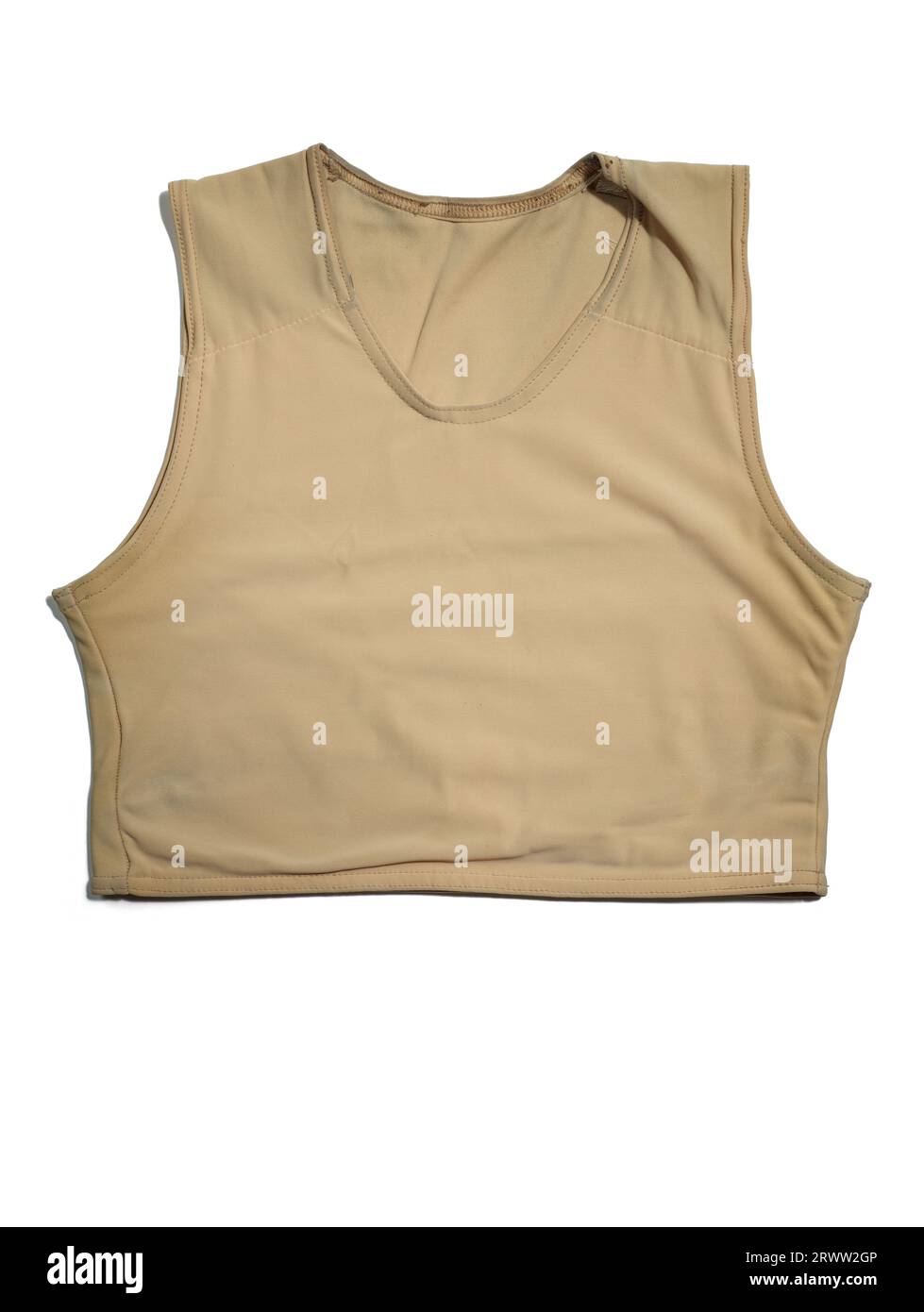 2018.0276.05; Chest binder, worn by skateboarder Lacey Baker Stock ...