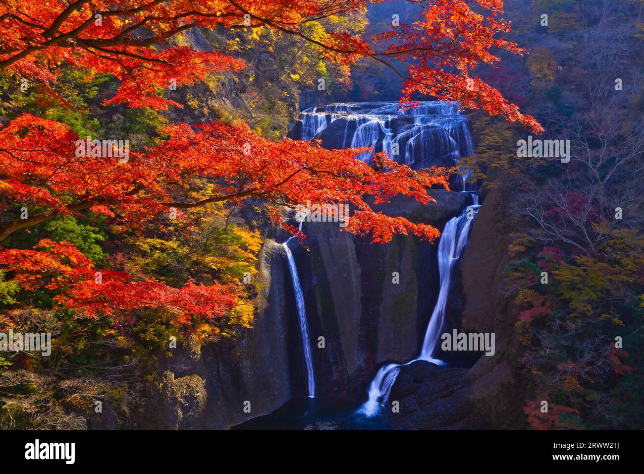 Three waterfalls of japan hi-res stock photography and images - Alamy