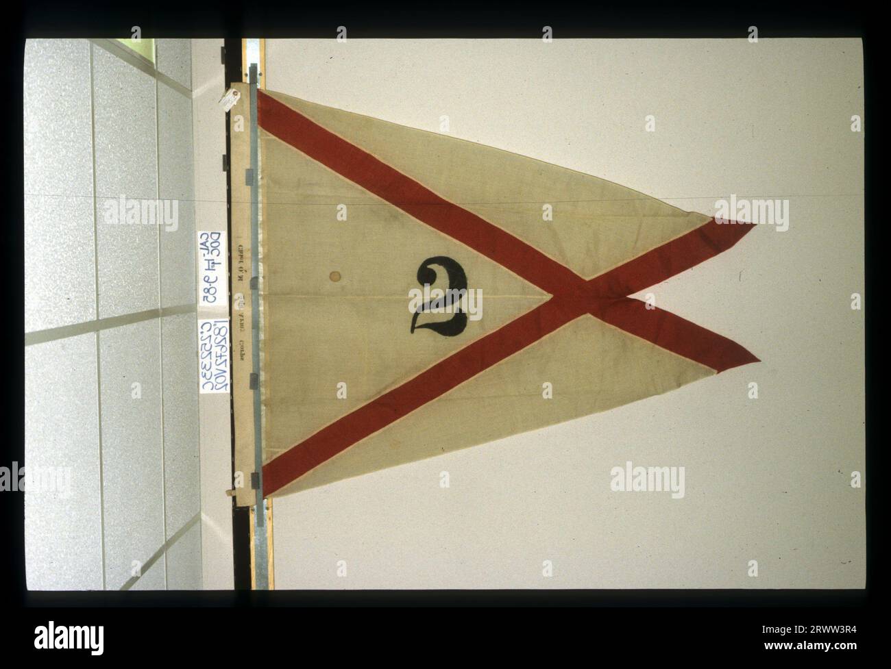 Designating flag. Chief Quartermaster, 2nd Army Corps. AF*25233C. Image ...