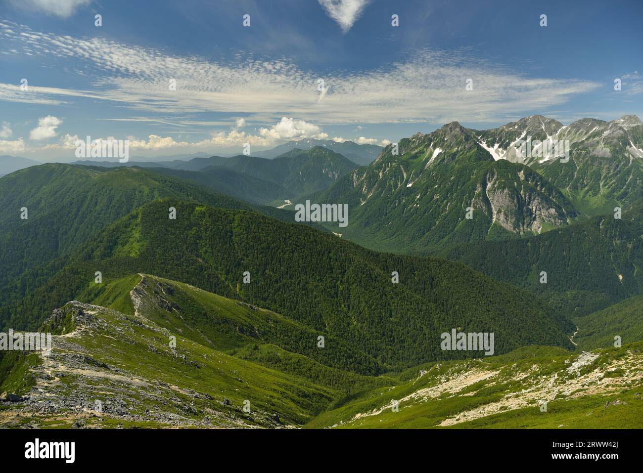 Hotaka and Kamikochi Stock Photo - Alamy