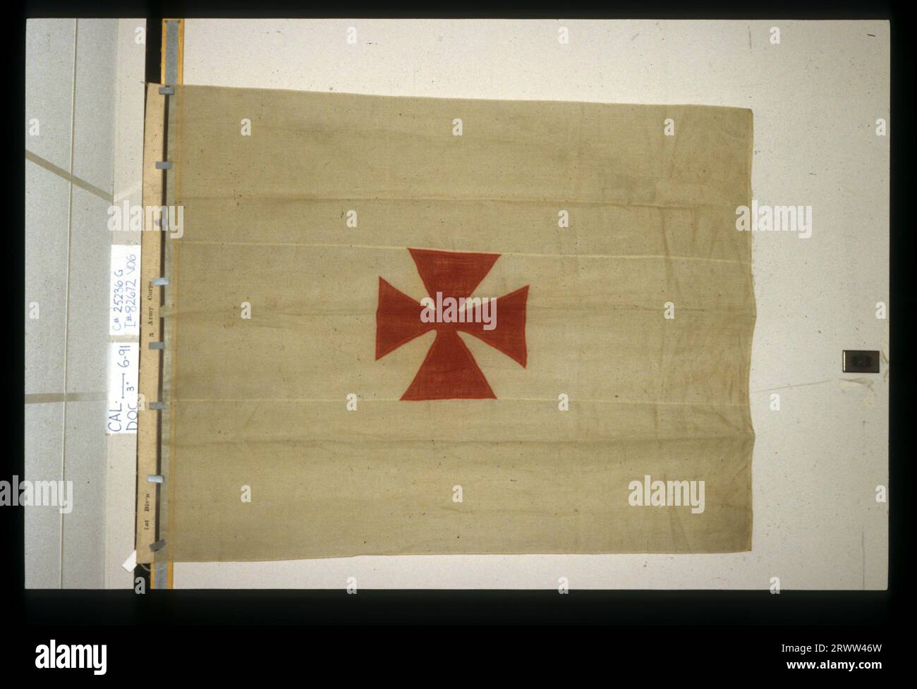 Designating flag. 1st Division, 5th Army Corps. AF*25236G. Scanned from ...