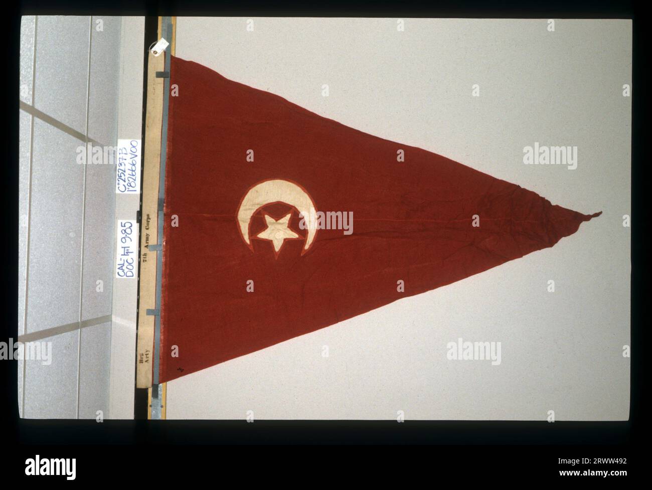 Designating flag. Artillery Brigade, 7th Army Corps. AF*25237B. Scanned ...