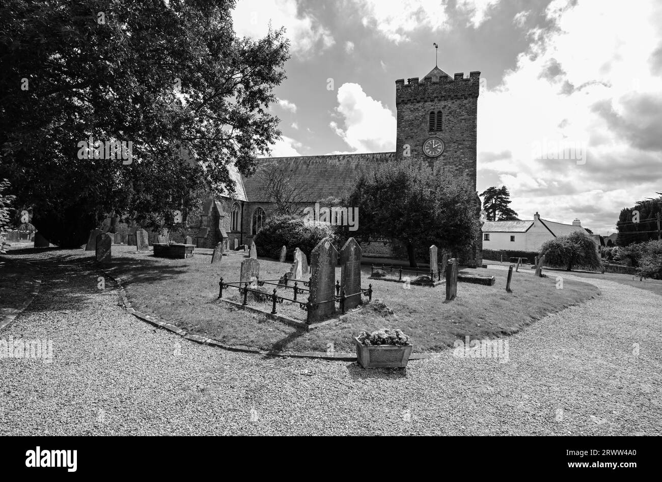 Chudleigh Parish Church Stock Photo - Alamy