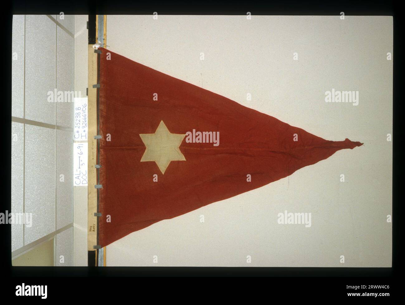 Designating flag. Artillery Brigade, 8th Army Corps. AF*25238B. Scanned ...