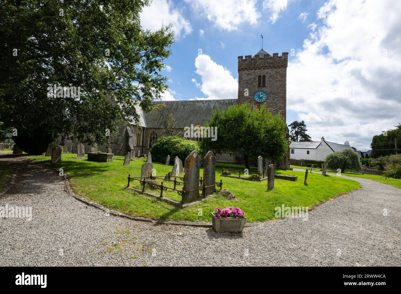 Chudleigh Parish Church Stock Photo - Alamy
