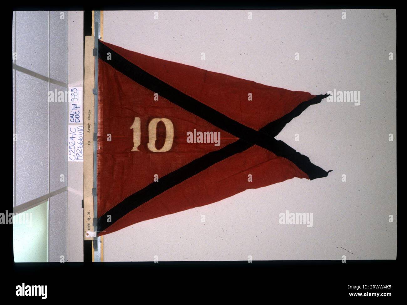 Designating flag. Chief Quartermaster, 10th Army Corps. AF*25241C ...