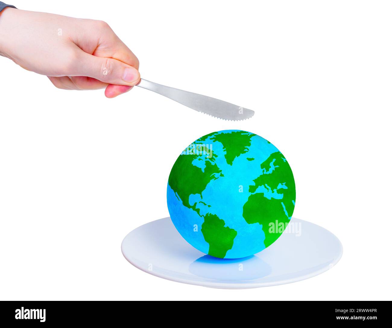 Map of cut knife Cut Out Stock Images & Pictures - Alamy