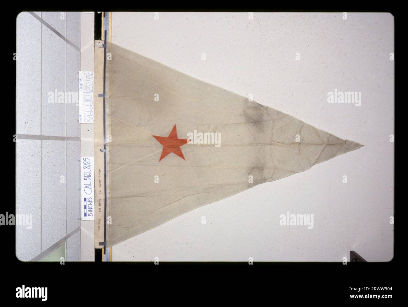 Designating flag. 1st Brigade, 1st Division, 12th Army Corps. AF*25243E ...