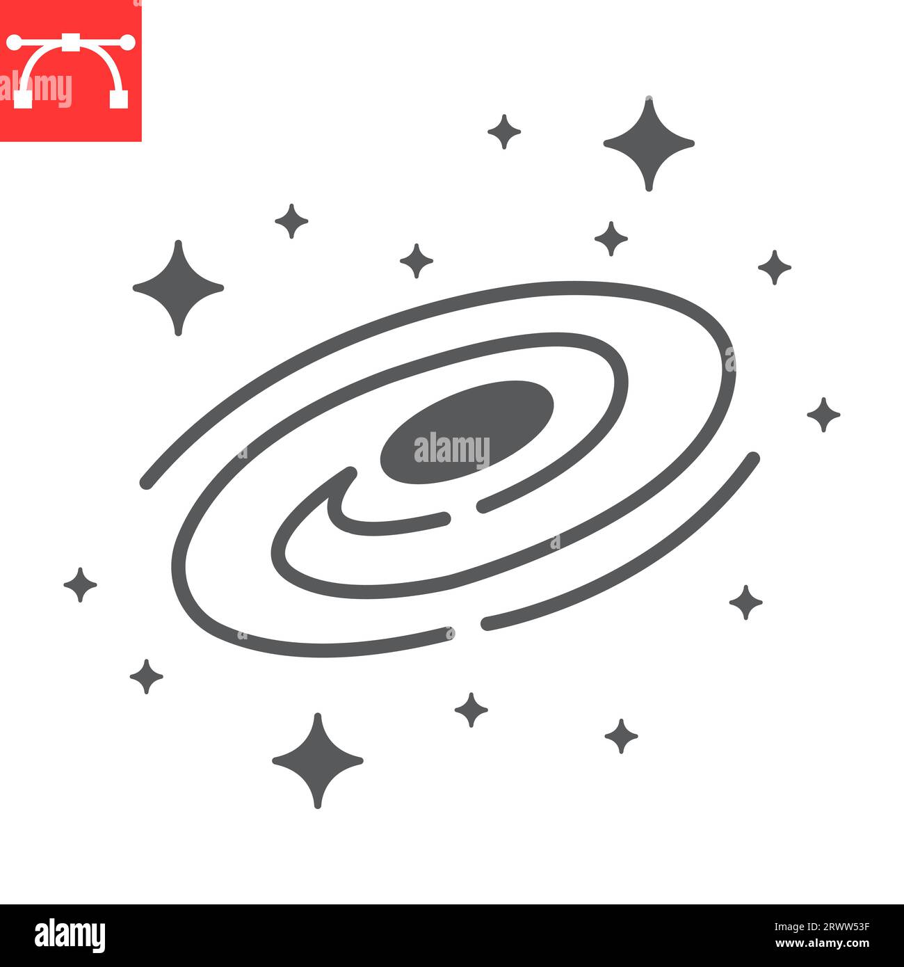 Milky Way Galaxy Symbol