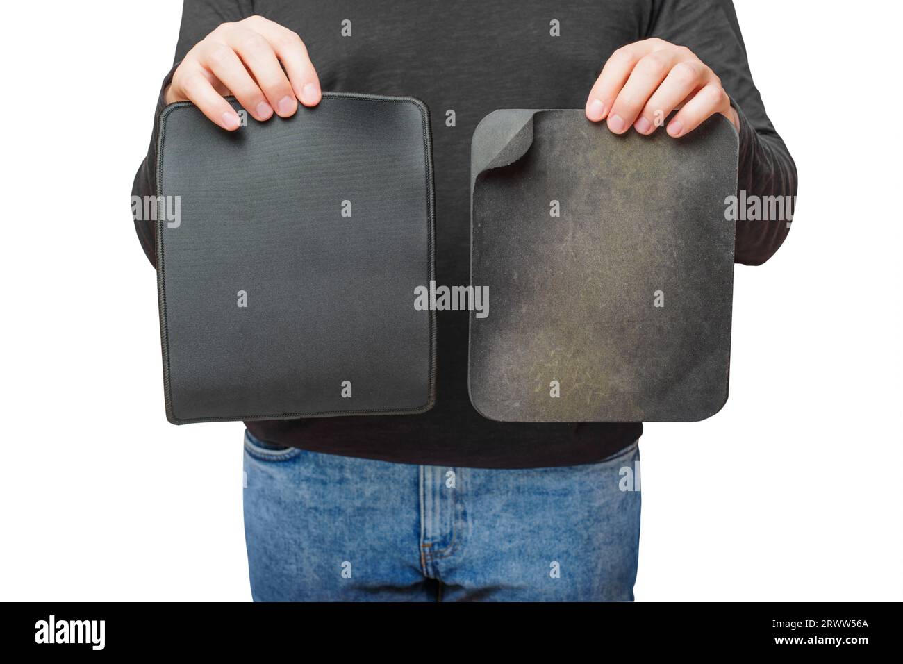 Clean and dirty comparison hi-res stock photography and images - Alamy