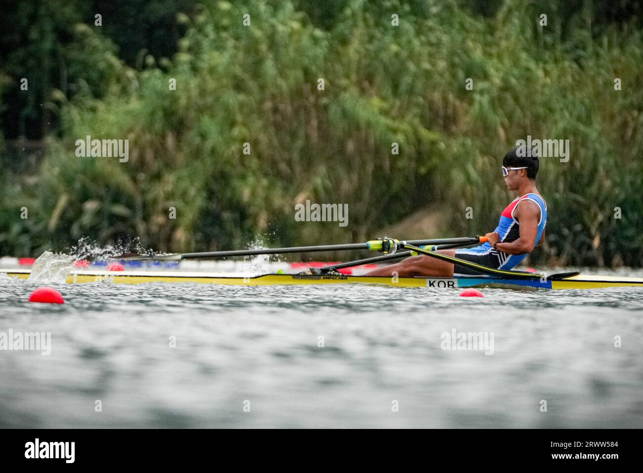 Hangzhou, China's Zhejiang Province. 21st Sep, 2023. Kim Jongmin of ...