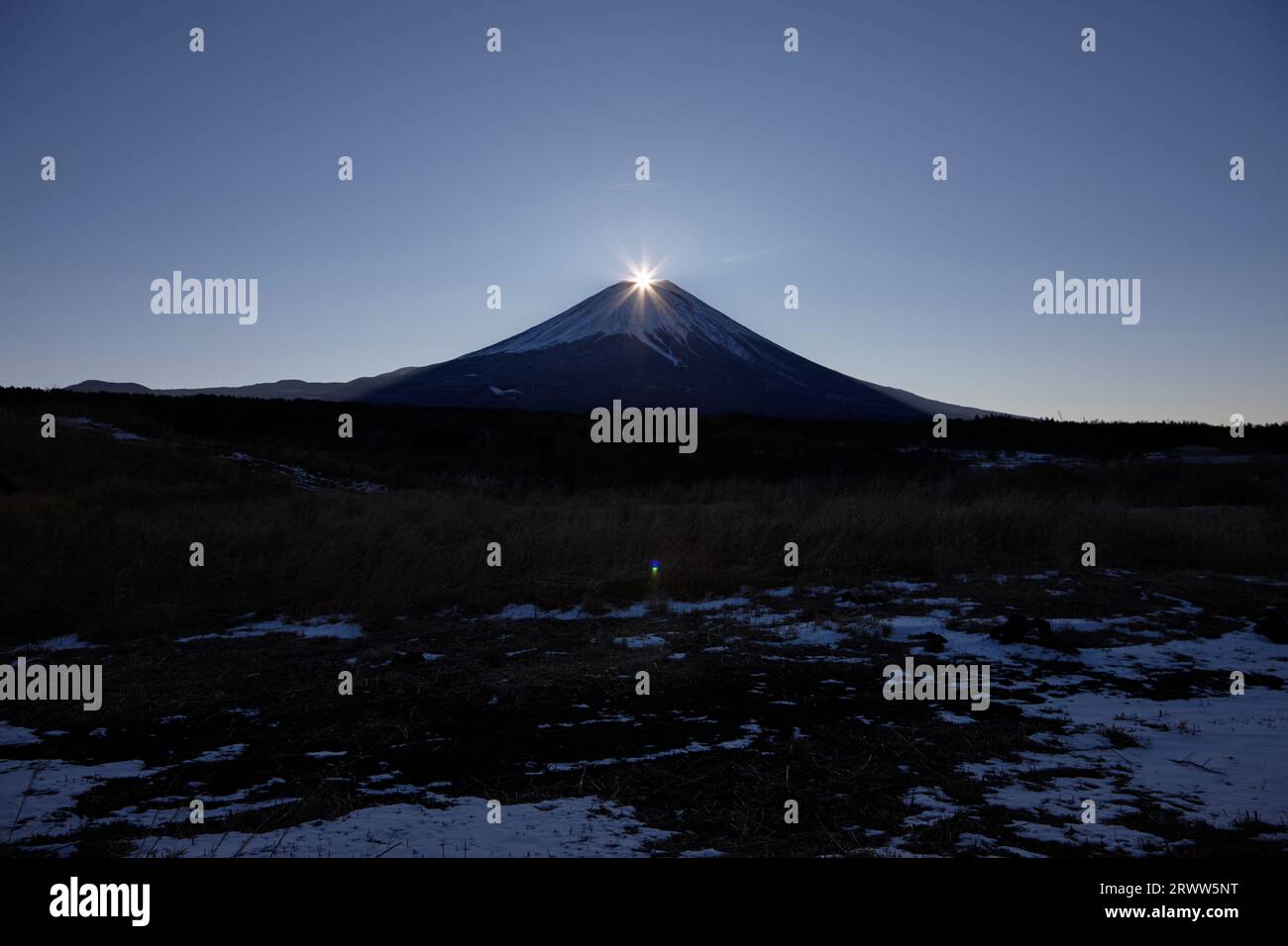 Diamond Fuji from Asagiri Highlands Stock Photo - Alamy