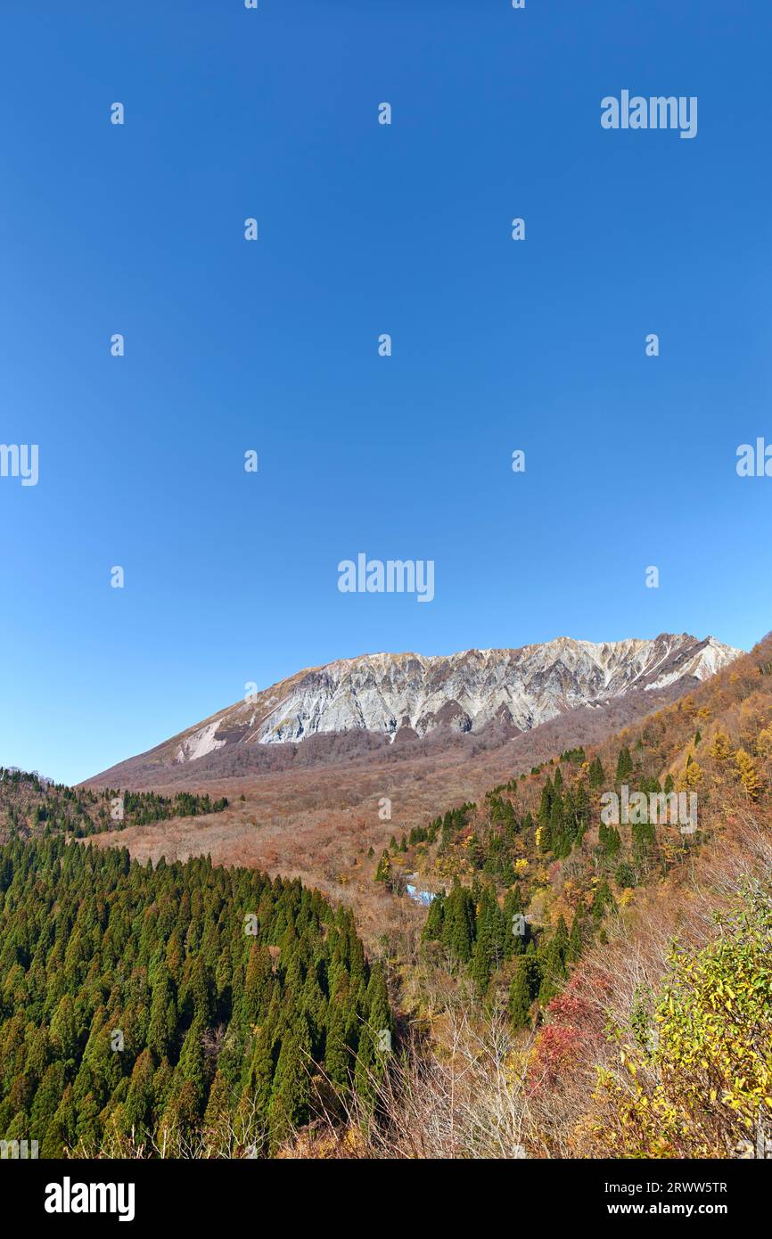 Mt. Daisen seen from Kagikake Pass Stock Photo - Alamy