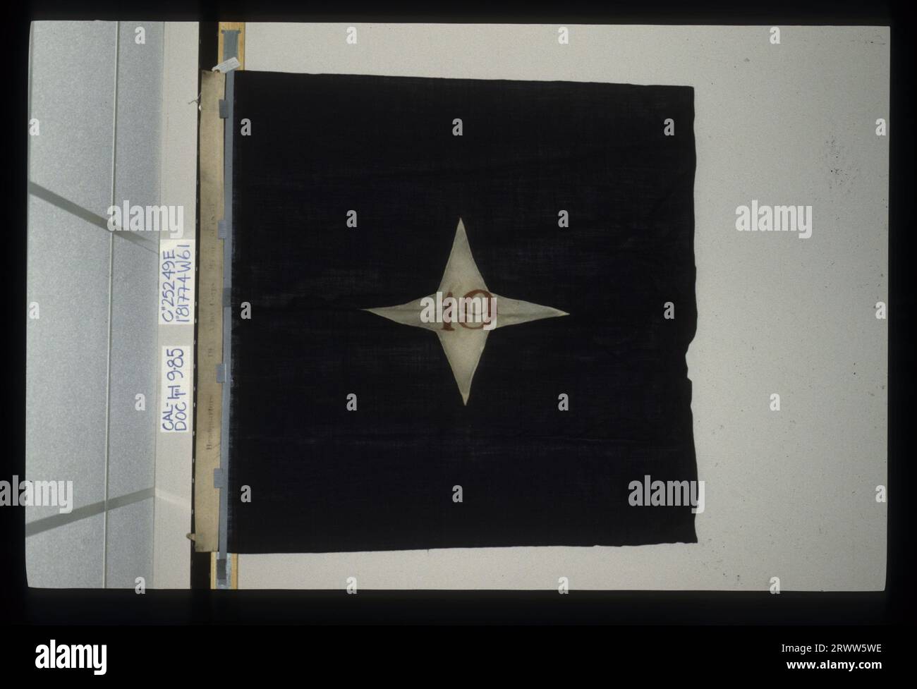 Designating flag. Headquarters, 19th Army Corps, pre-1863 design. AF ...