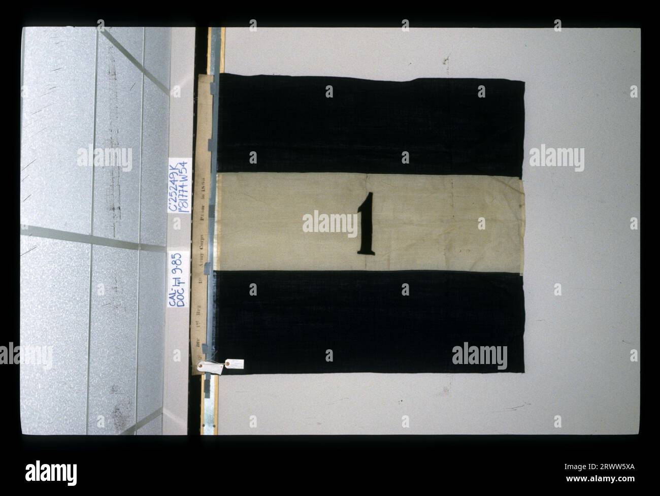 Designating flag. 1st Brigade, 3rd Division, 19th Army Corps, pre-1863 ...