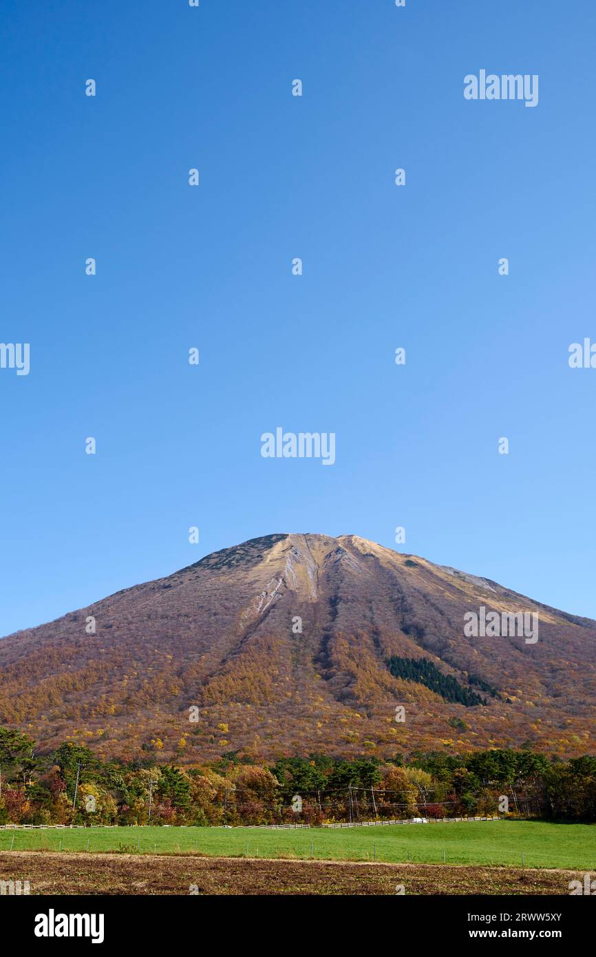 Mt. Daisen seen from Masumizu Plateau Stock Photo - Alamy