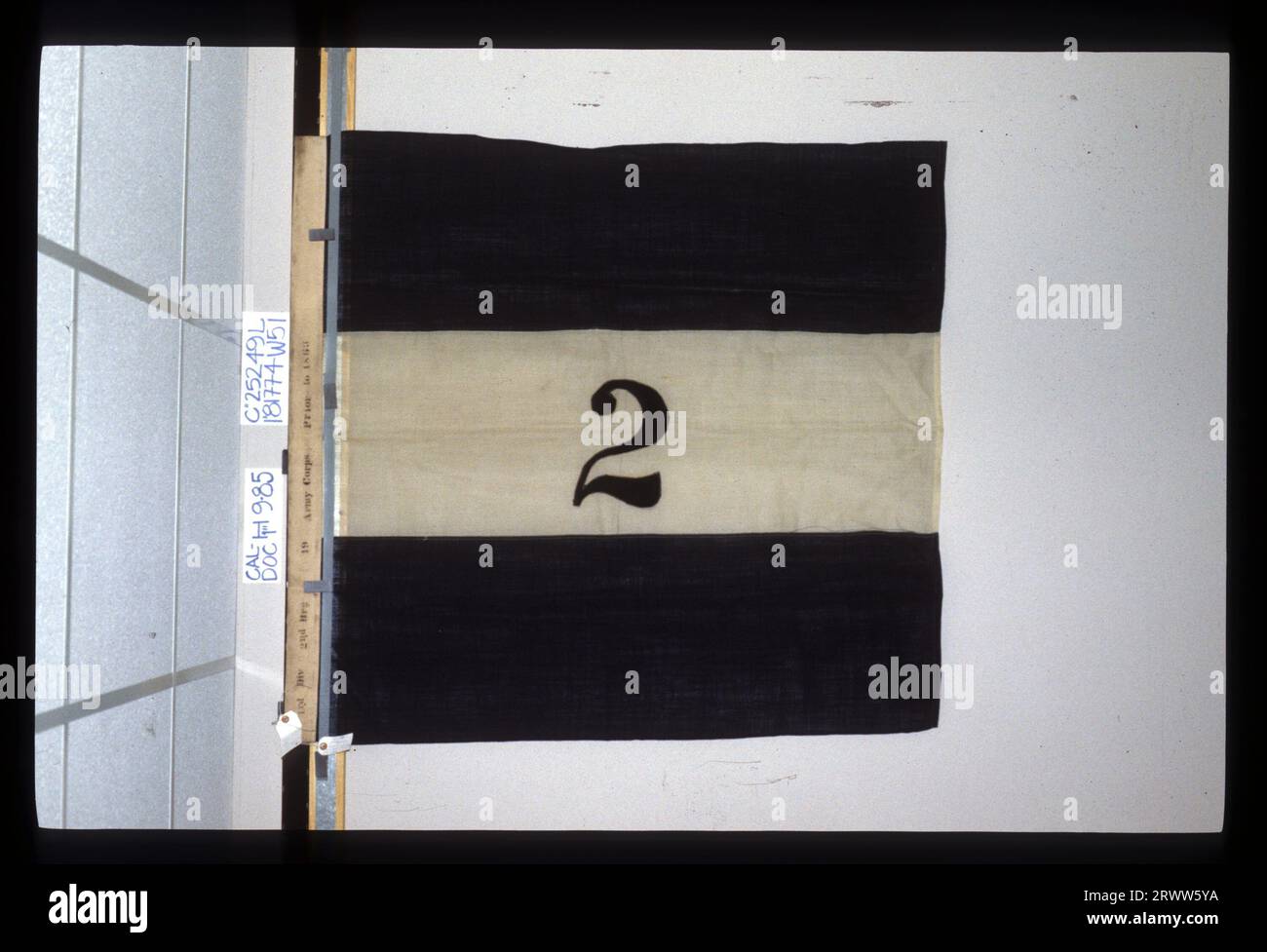 Designating flag. 2nd Brigade, 3rd Division, 19th Army Corps, pre-1863 ...