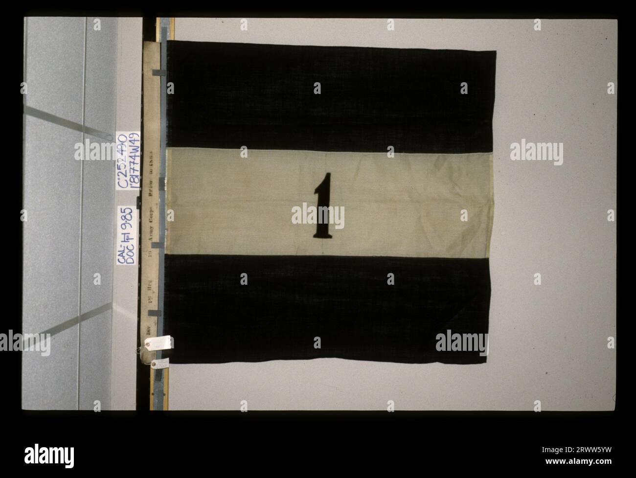 Designating flag. 1st Brigade, 4th Division, 19th Army Corps, pre-1863 ...