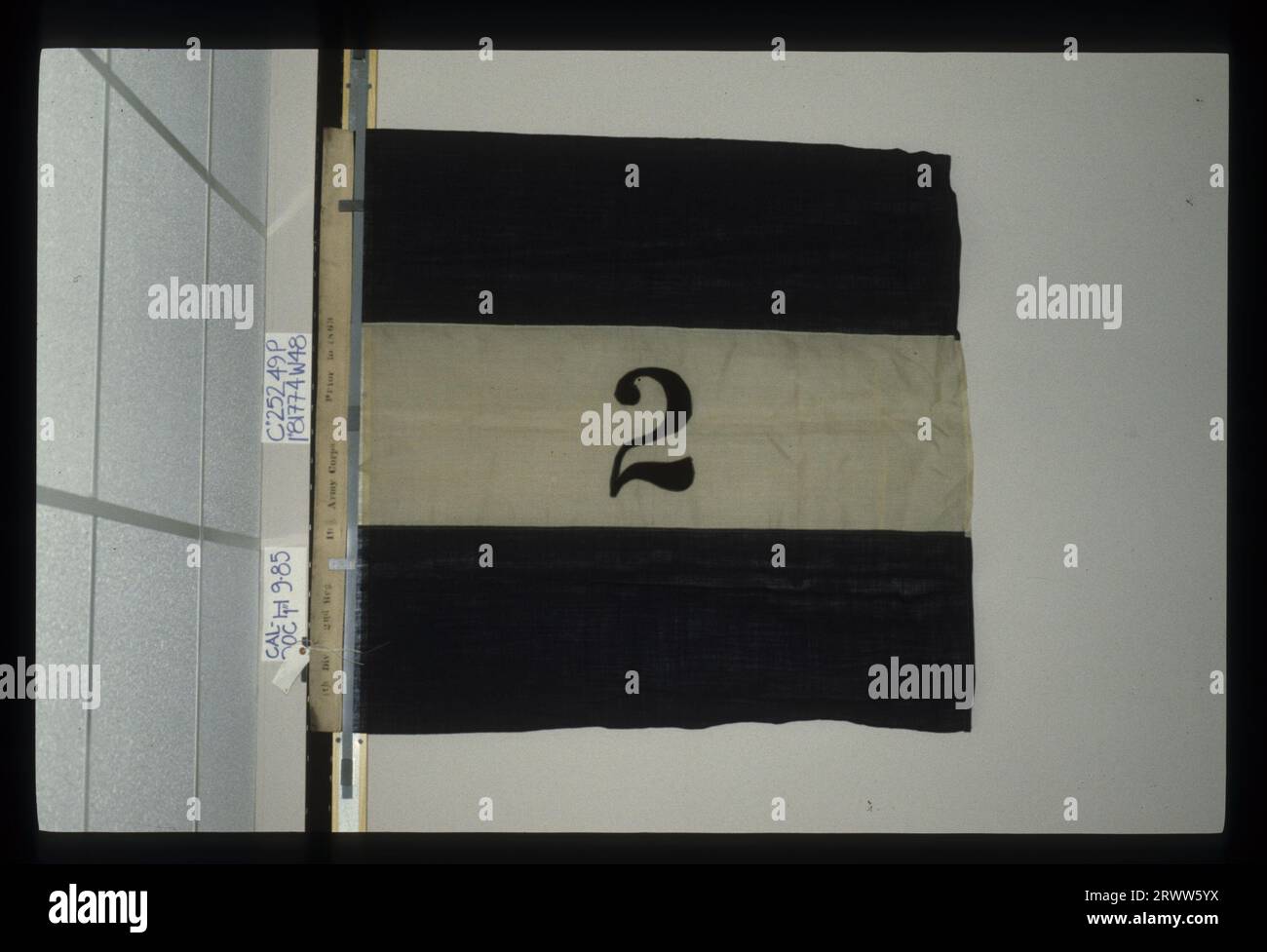 Designating flag. 2nd Brigade, 4th Division, 19th Army Corps, pre-1863 ...