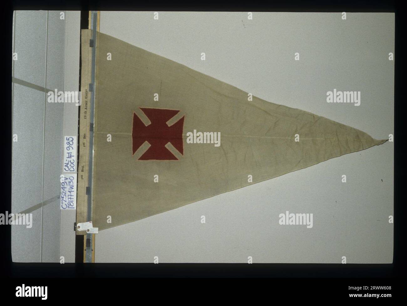 Designating flag. 1st Brigade, 1st Division, 19th Army Corps. AF*25249V ...