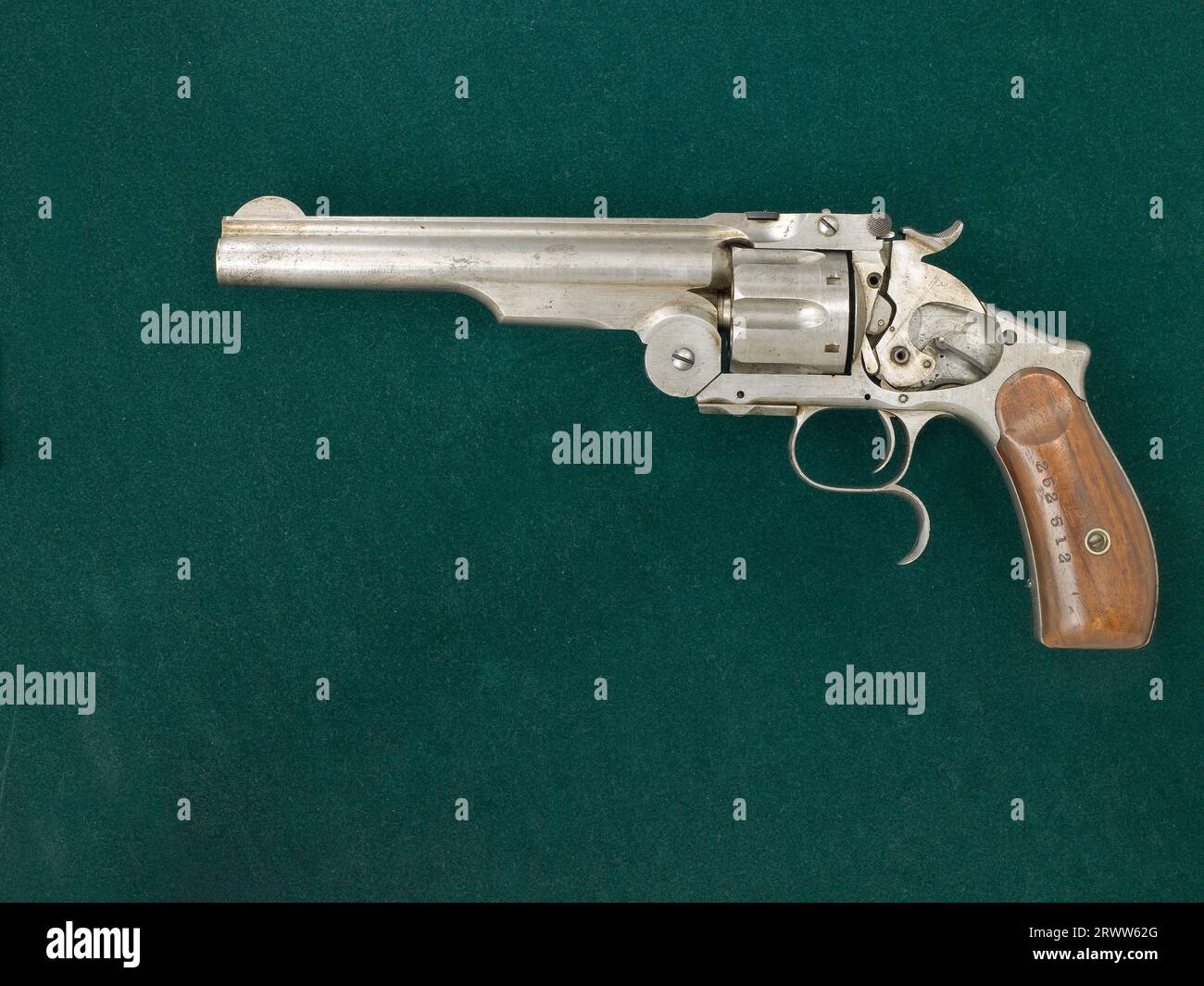 Patent model. Revolver, Wesson, 1875, patent no. 163036. S&W new model ...