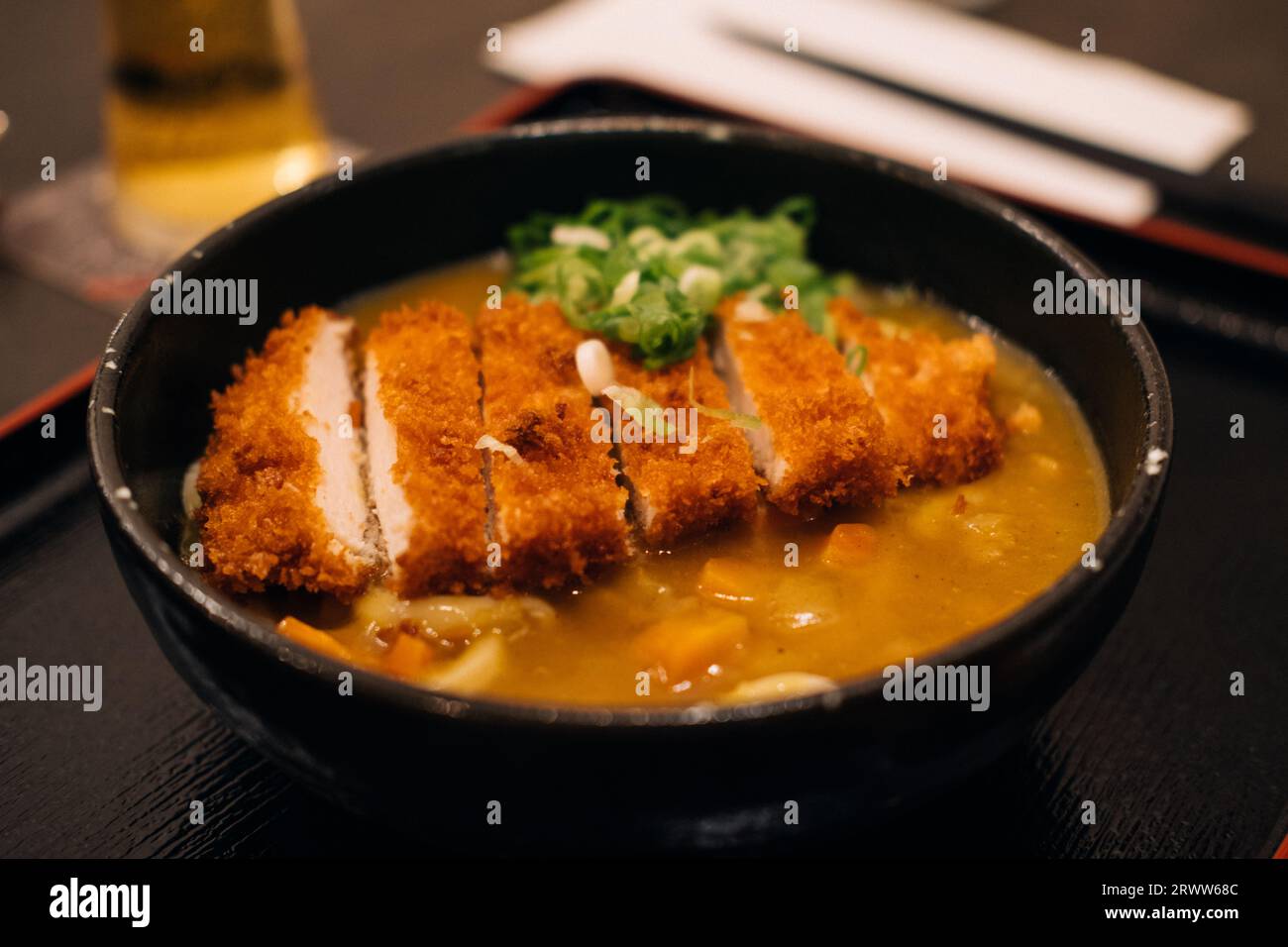 Ramen katsu chicken noodles hi-res stock photography and images - Alamy