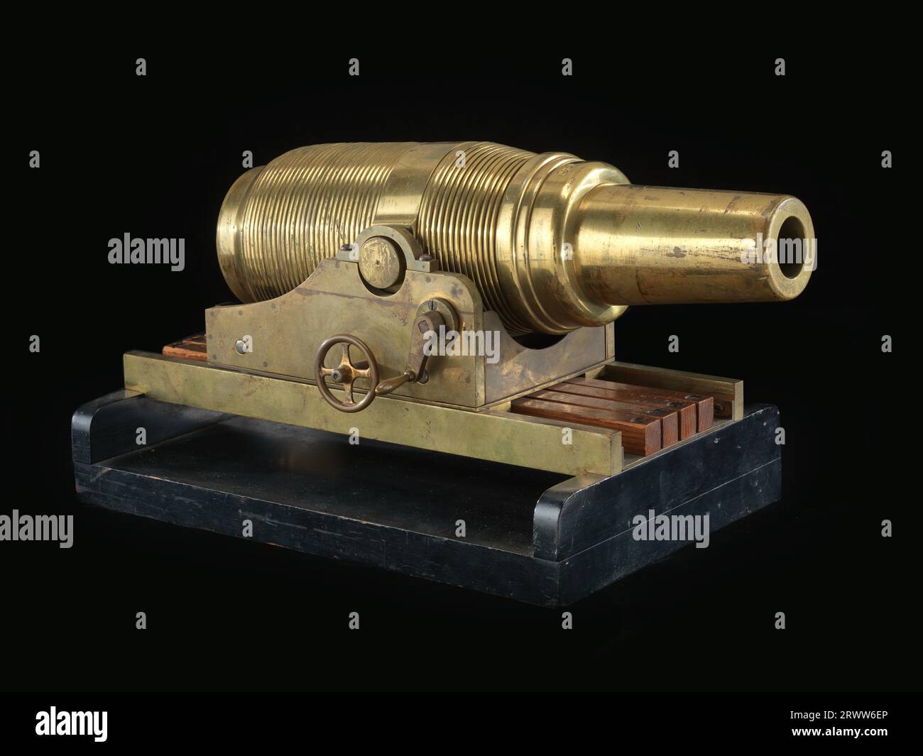 Patent model, cannon. Construction of ordnance, Ericsson, 1864, patent ...