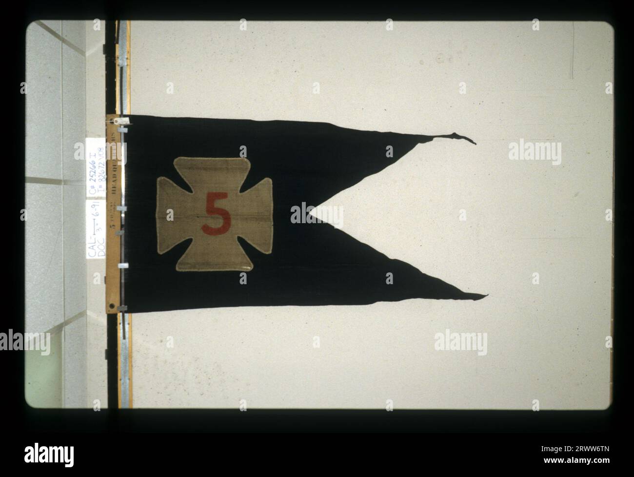 Designating flag. Headquarters, 5th Army Corps. AF*25266I. Scanned from ...