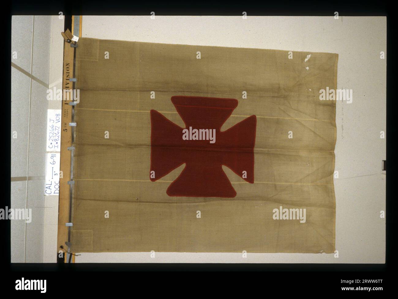 Designating flag. 1st Division, 5th Army Corps. AF*25266J. Scanned from ...