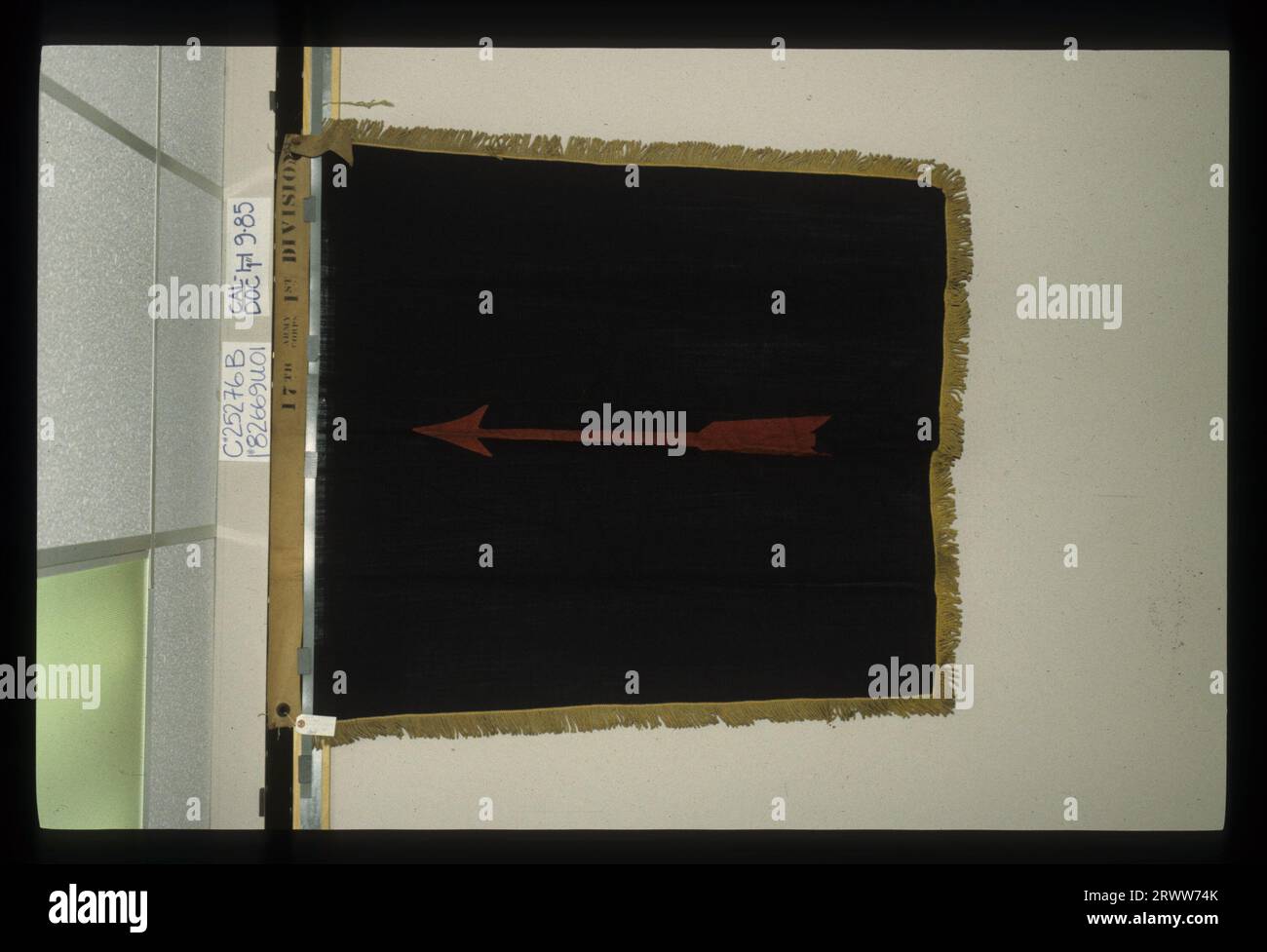 Designating flag. 1st Division, 17th Army Corps. AF*25276B. Scanned ... Designating flag. 1st Division, 17th Army Corps. AF*25276B. Scanned ...