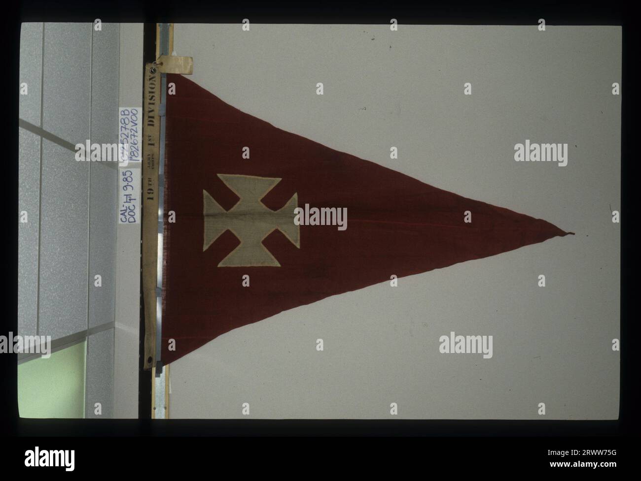 Designating flag. Artillery Brigade, 19th Army Corps. AF*25278B ...