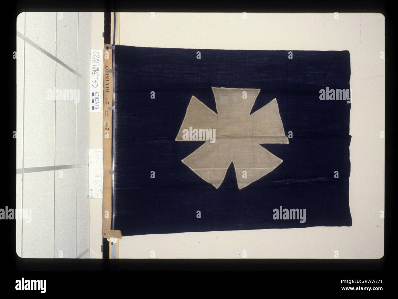 Designating flag. 2nd Division, 22nd Army Corps. AF*25280C. Scanned ...
