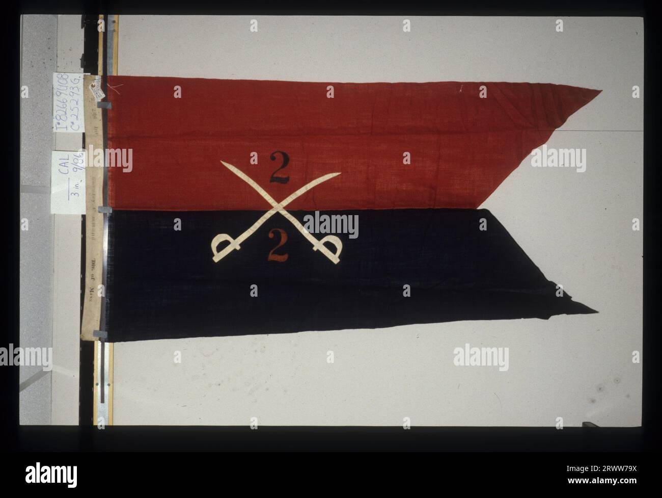 Designating flag. AF*25293G. 2nd Brigade, 2nd Division, Cavalry Corps ...