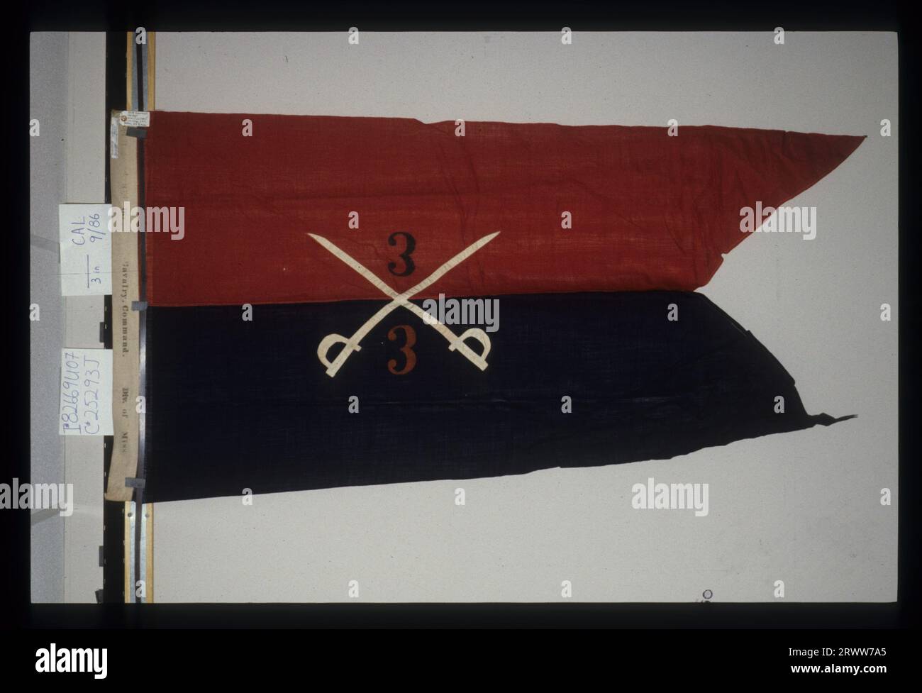 Designating flag. AF*25293J. 2nd Brigade, 3rd Division, Cavalry Corps ...