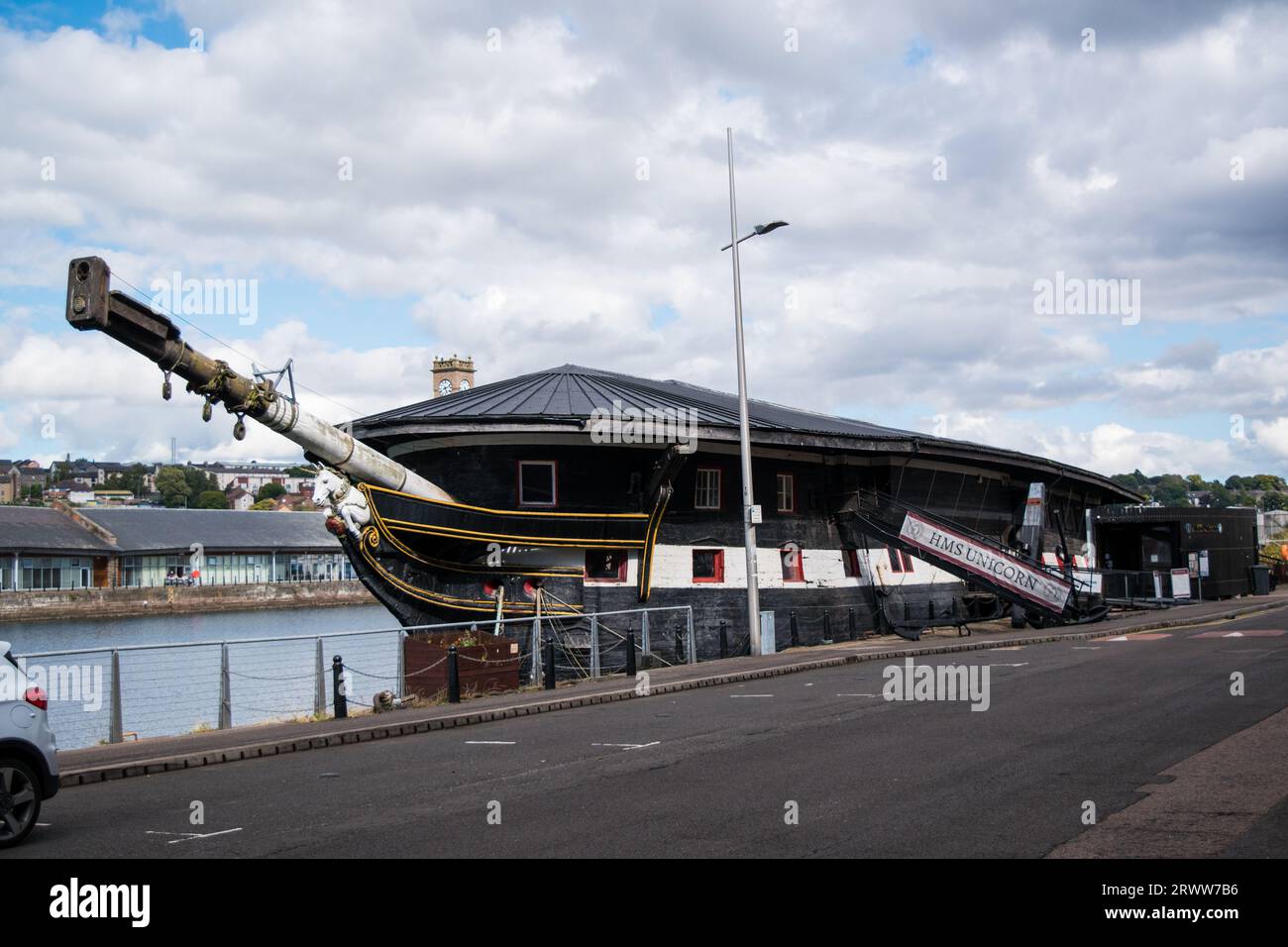 HMS Unicorn - Scotland's Oldest Wooden Ship which is now a museum on ...
